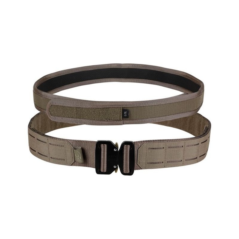 Ceinturon boucle Cobra + attaches MOLLE (couleur noir ou sable)